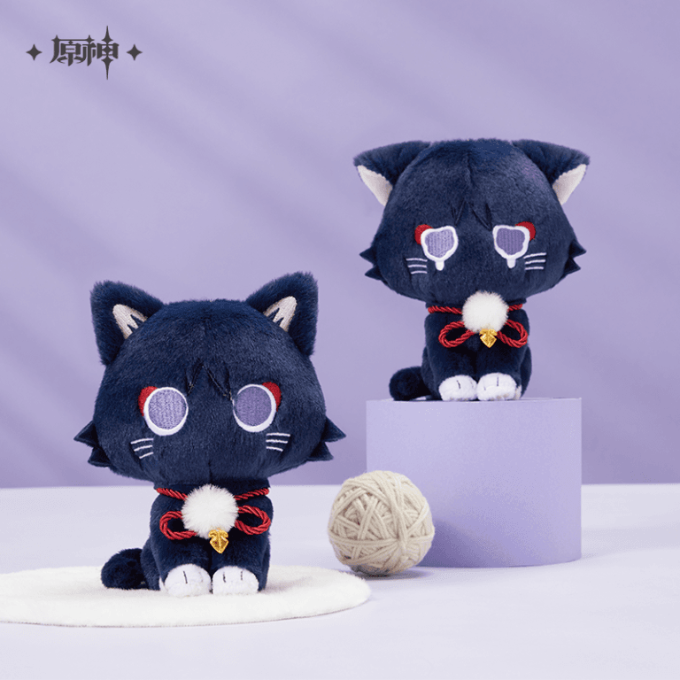Wanderer Fairytale Cat Keychain Plush + Pillow | Genshin Impact Merch ...