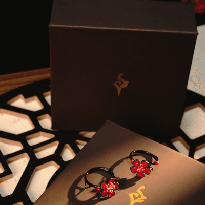 Hu Tao Impression Ring | Genshin Impact Merch | Hoyoverse Merch