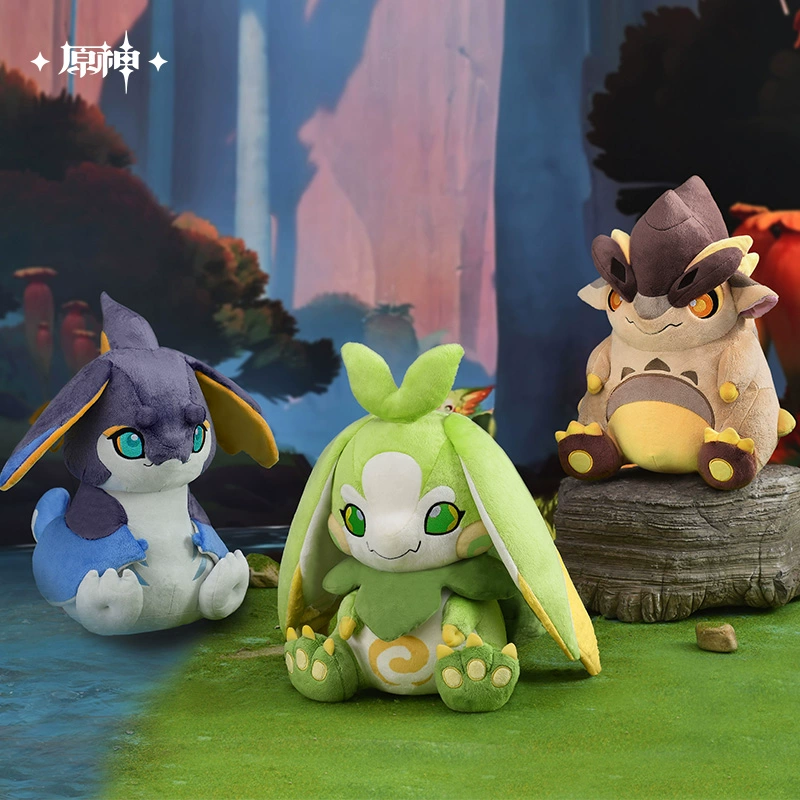 Natlan Baby Saurian Plushies | Genshin Impact Merch | Hoyoverse Merch